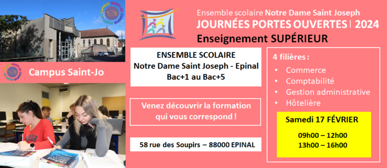 Notre Dame – Saint-Joseph : Établissement scolaire, formation ...
